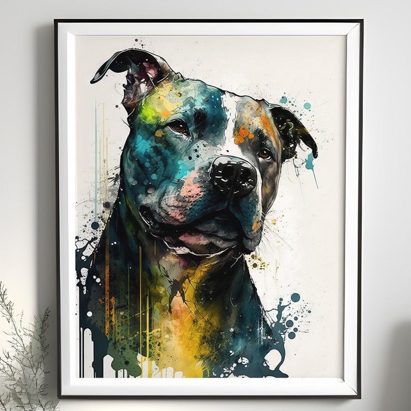Amstaff Art - Etsy