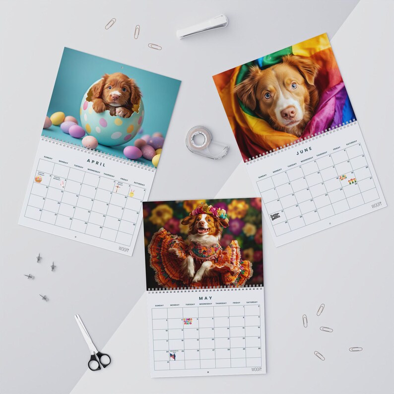 Nova Scotia Duck Tolling Retriever Calendar 2026: Dog Breed Wall or ...