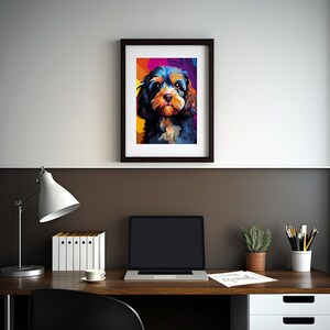 Cavapoo Gifts Pop Art Prints, Cavapoo Canvas, Cavapoo Digital File ...