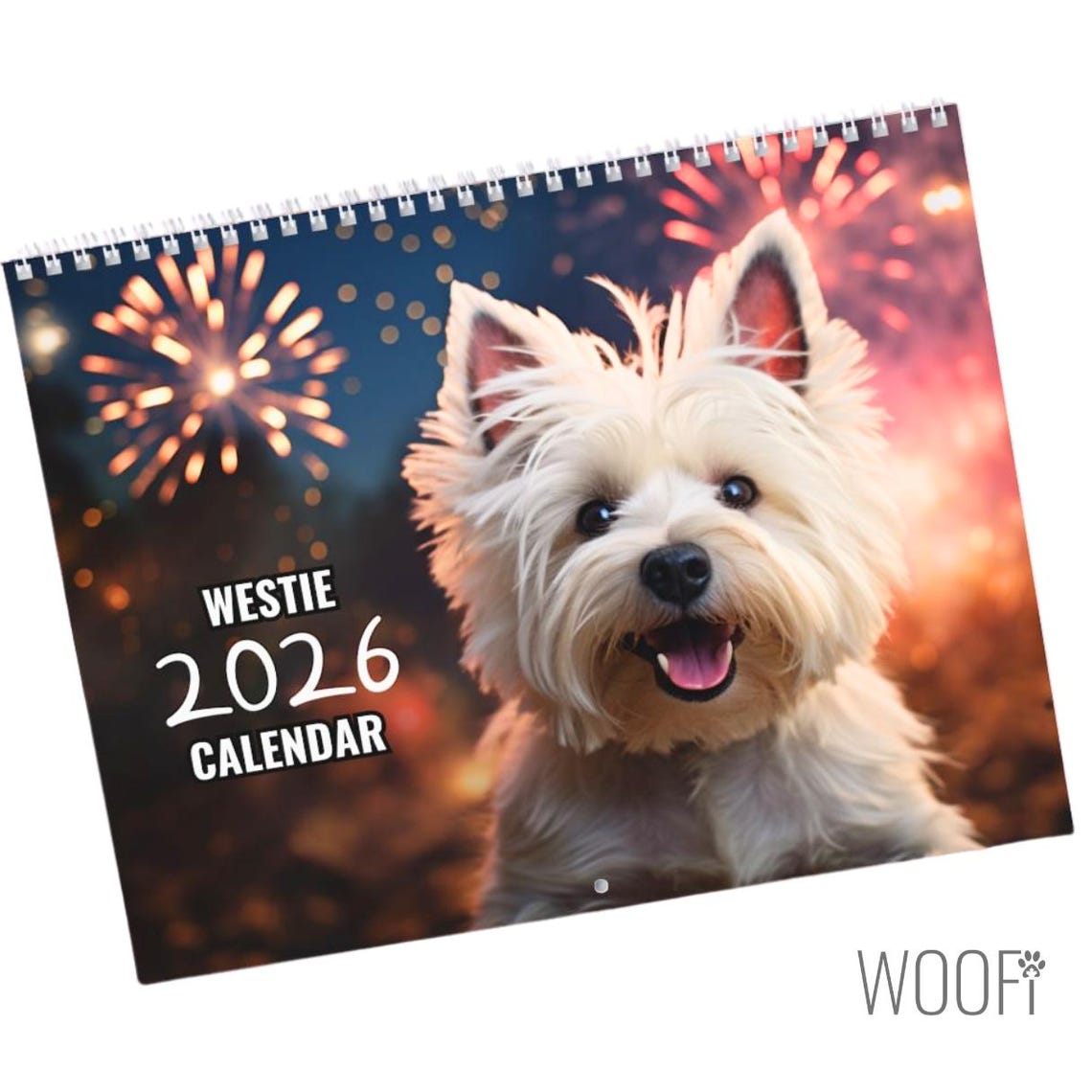 Westie Dog Calendar 2026 : Desktop and Wall Calendar Options, Supports ...