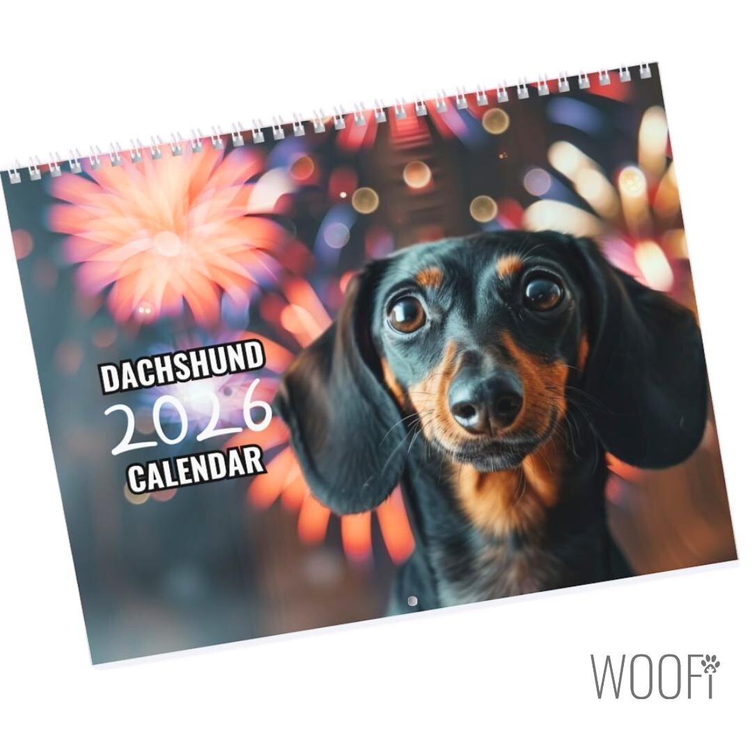 Dachshund Dog Calendar 2026 : Desktop and Wall Calendar Options ...