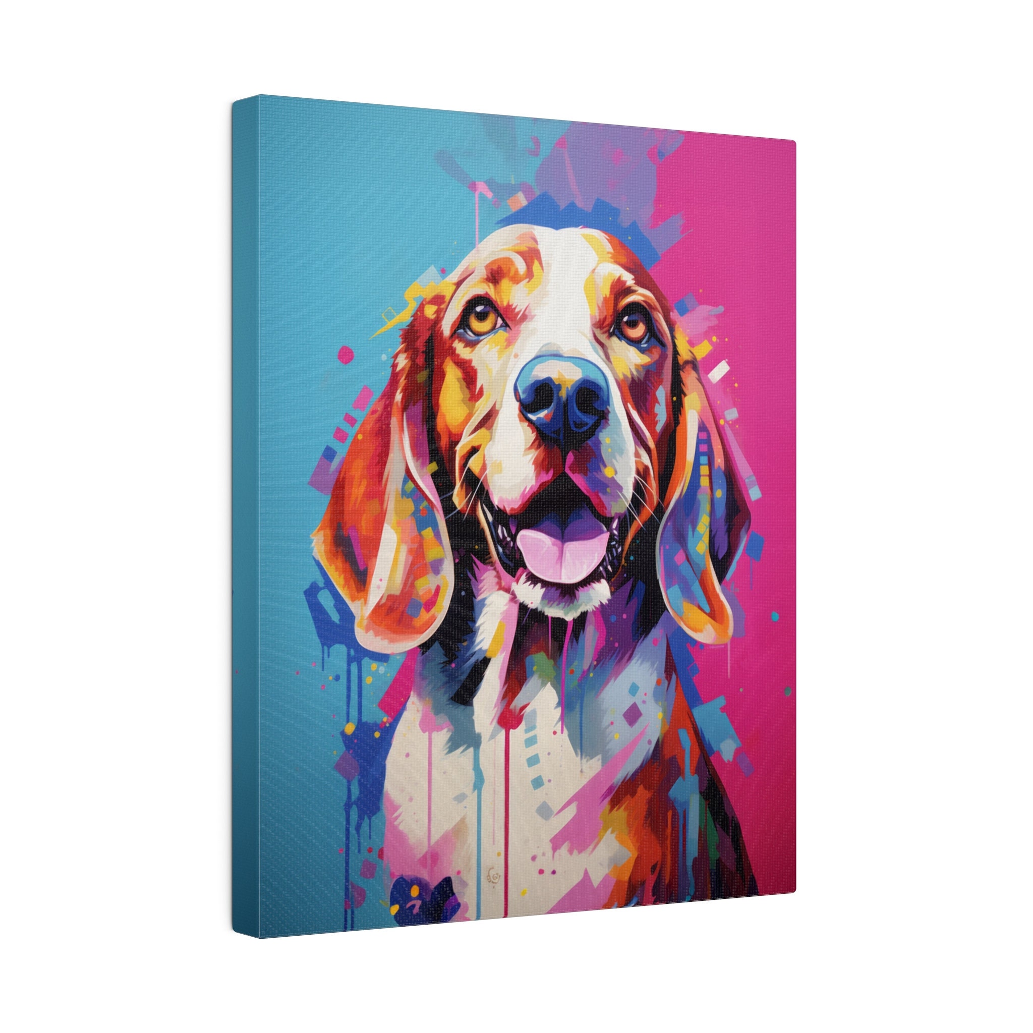 American Foxhound Gifts Prints Pop Art Foxhound Painting - Etsy