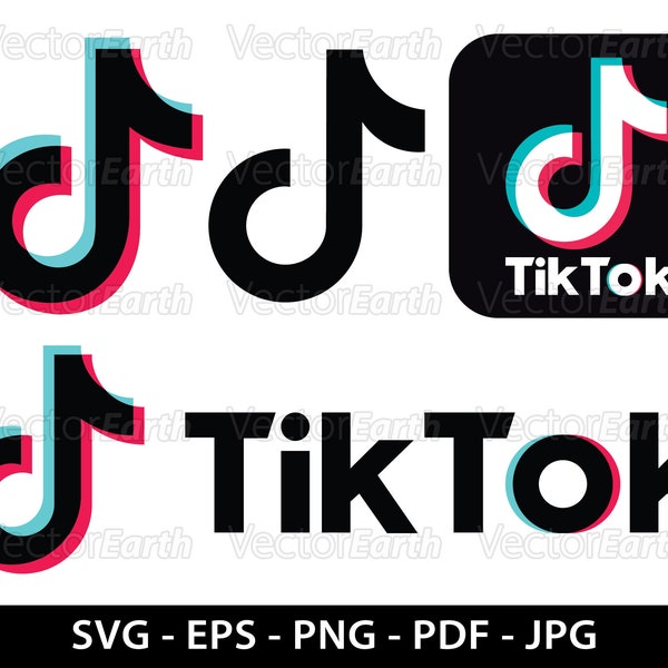 Tiktok Symbol Png - Etsy