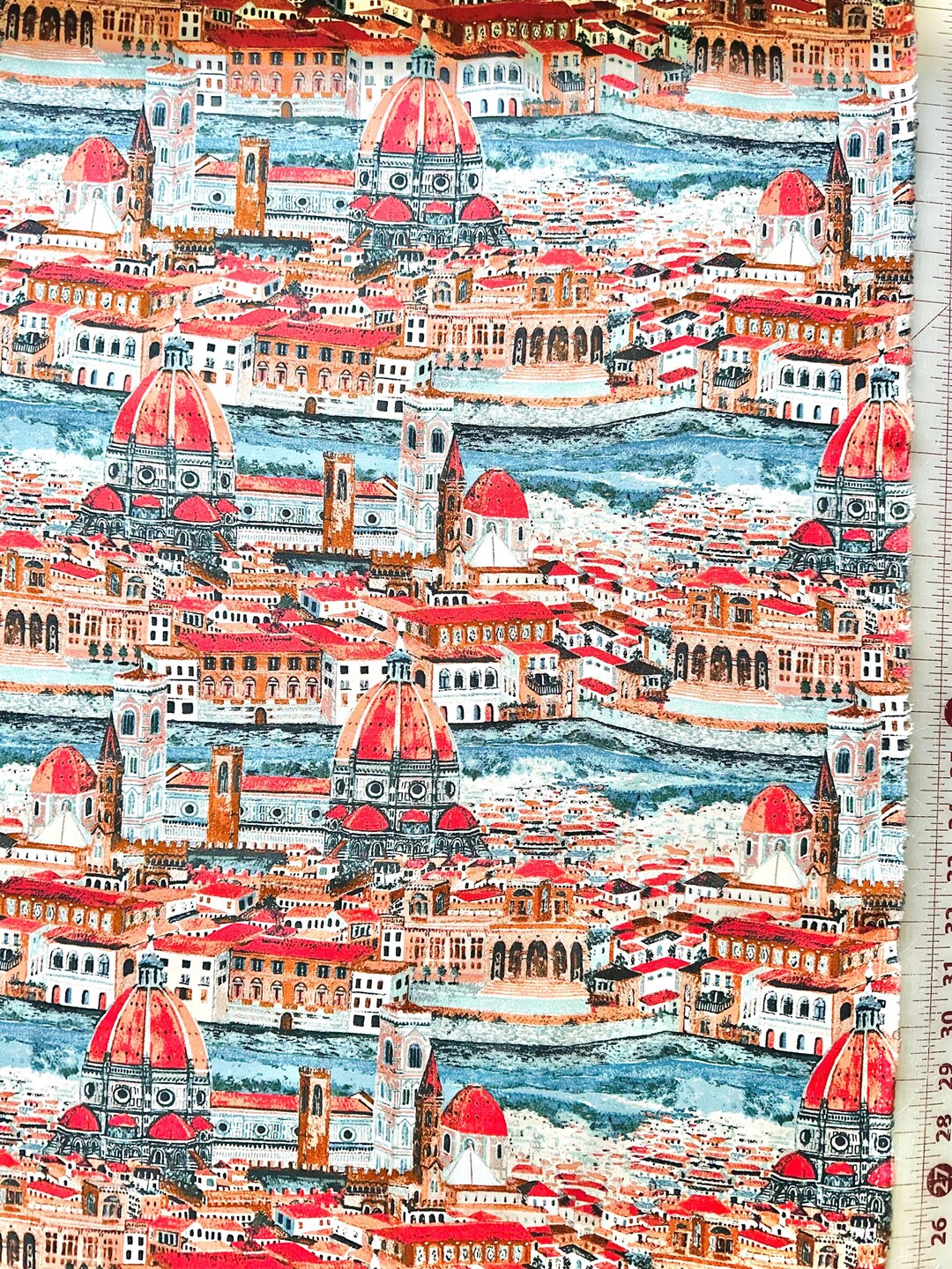 Bella Firenze, Italian Marina Print, Art Gallery Fabrics, Cotton - Etsy
