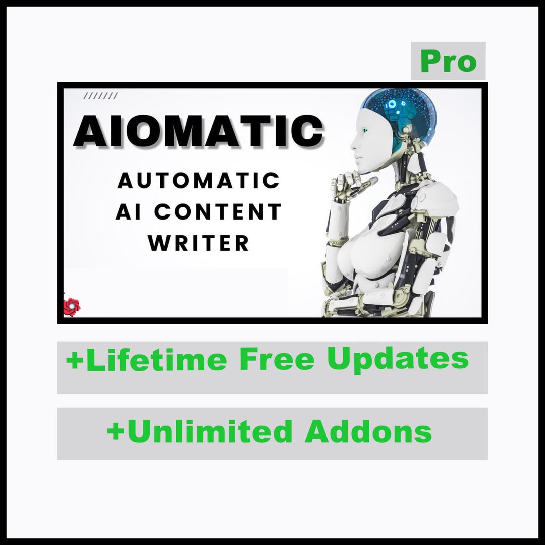 Aiomatic Automatic Ai Content Writer Pro Wordpress Aiomatic - Etsy