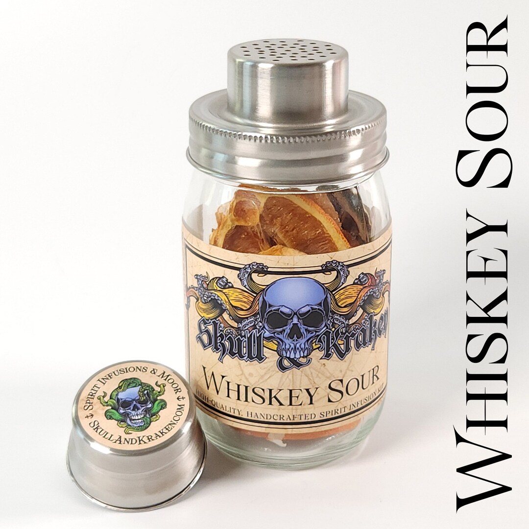 Whiskey Sour, Cocktail Infusion Kit, Craft Cocktail Jar, Alcohol ...