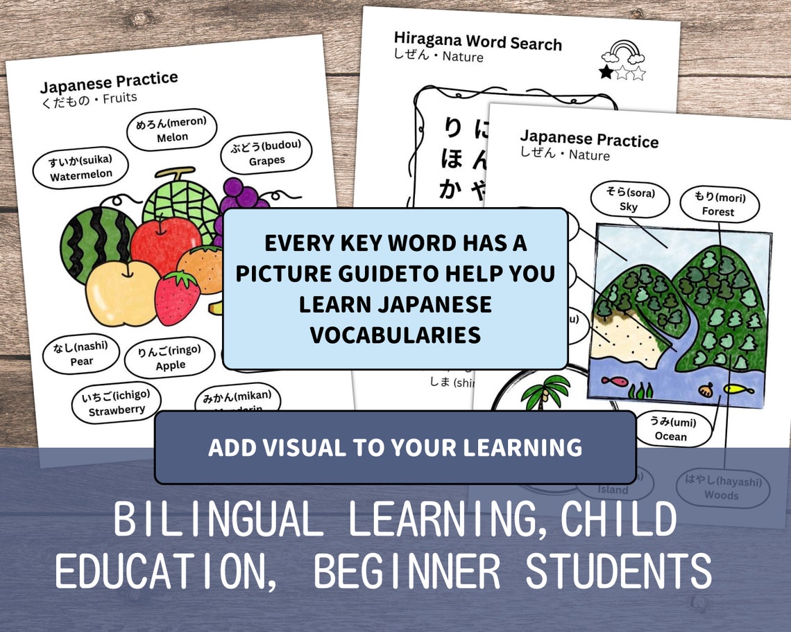 Hiragana Word Search Game to Master Japanese Alphabets With Pictures ...