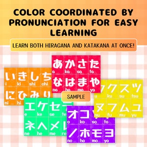 Hiragana & Katakana Flashcards: Japanese Alphabet With Stroke Orders ...