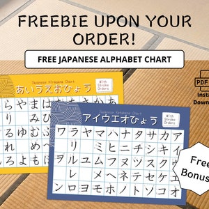 Hiragana Katakana Practice Flashcard Bundle for Japanese Learners ...