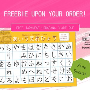 Hiragana Flashcards for Bilinguals Learn Japanese Food With Pictures ...