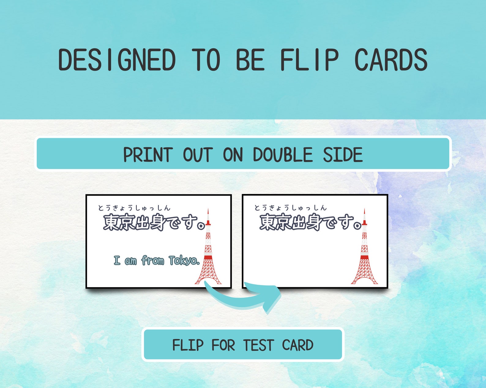 Japanese Self-introduction Flashcards: Basic Phrases, Hiragana Learning ...