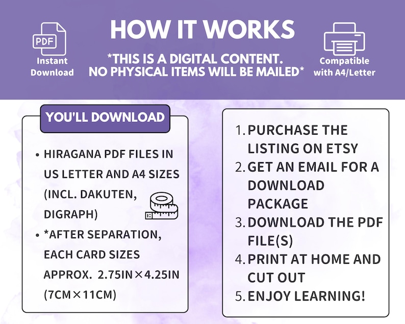 Complete Hiragana Flashcards: Japanese Alphabet With Stroke Order ...