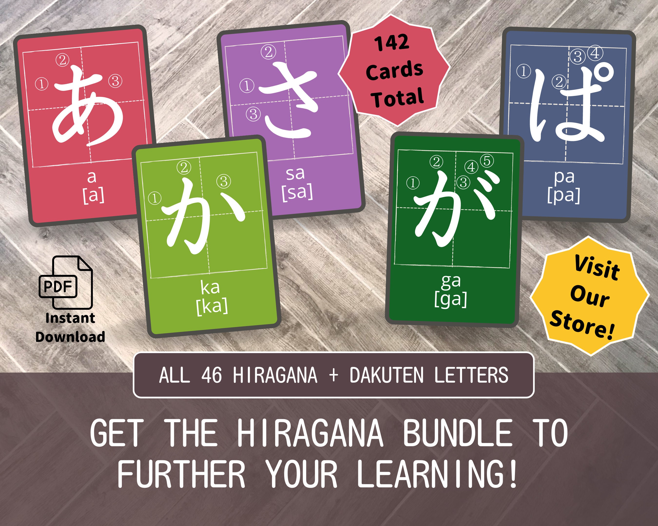 Hiragana Word Search Game to Master Japanese Alphabets With Pictures ...