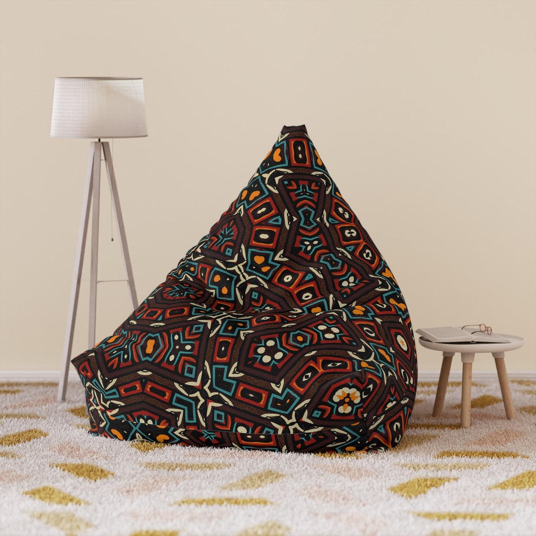 Minimalist Tribal Bean Bag Chair Cover - Etsy