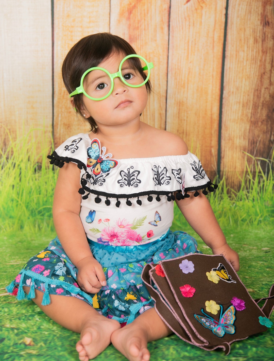 Mirabel Baby Costume, Toddler Baby Costume, Girl Mirabel Costume ...