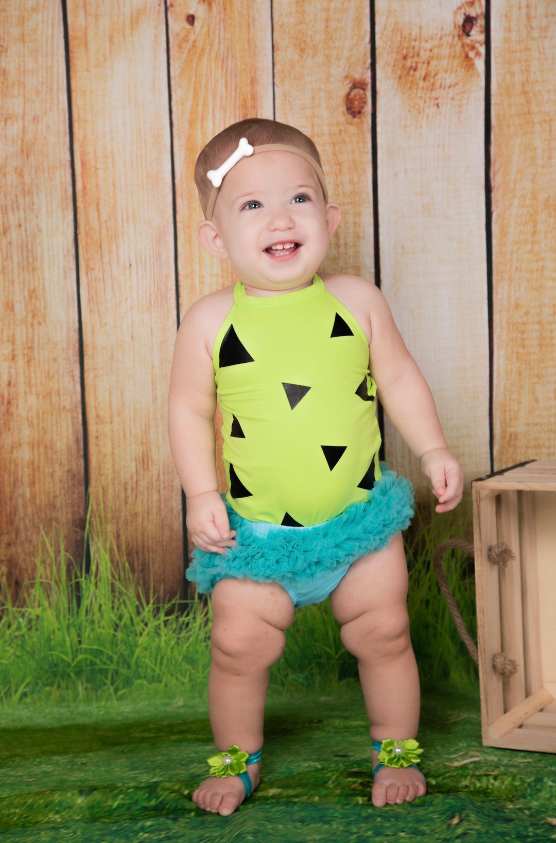 Pebbles Baby Costume, Soft and Comfortable Baby Girl Costume.halloween ...