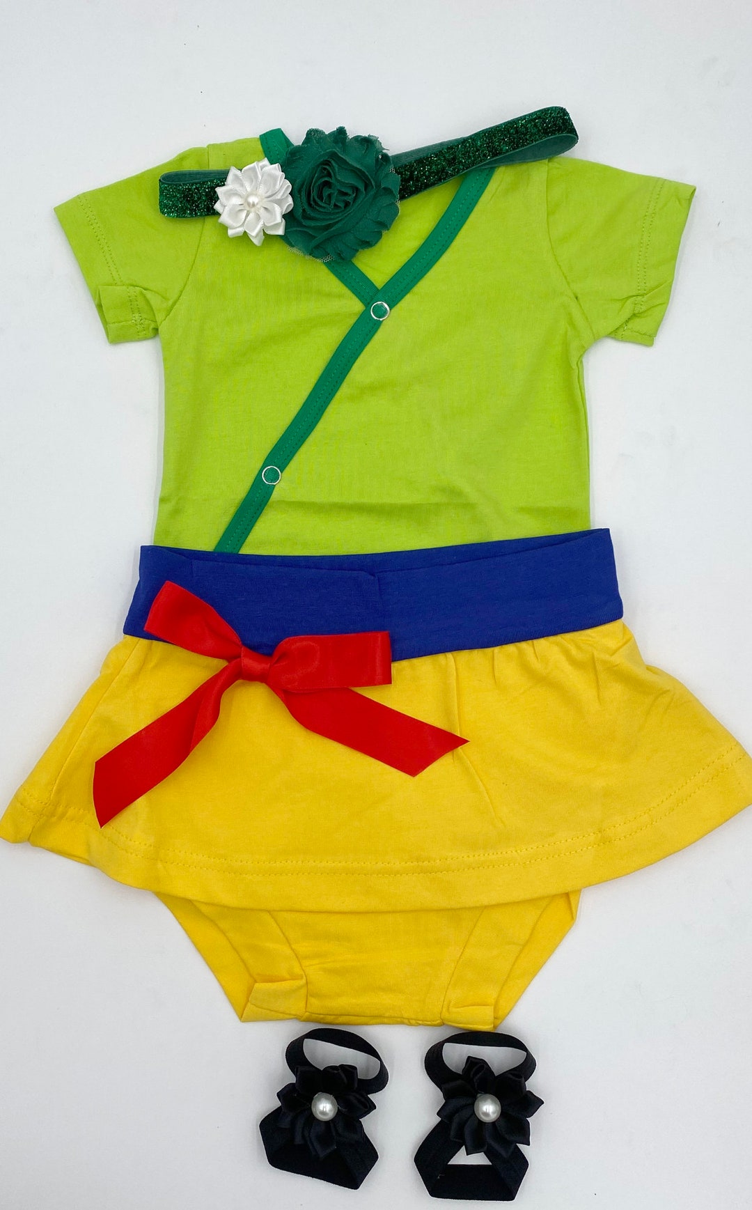 Mulan Baby Costume, Soft and Comfortable Baby Girl Costume, Mulan Baby ...