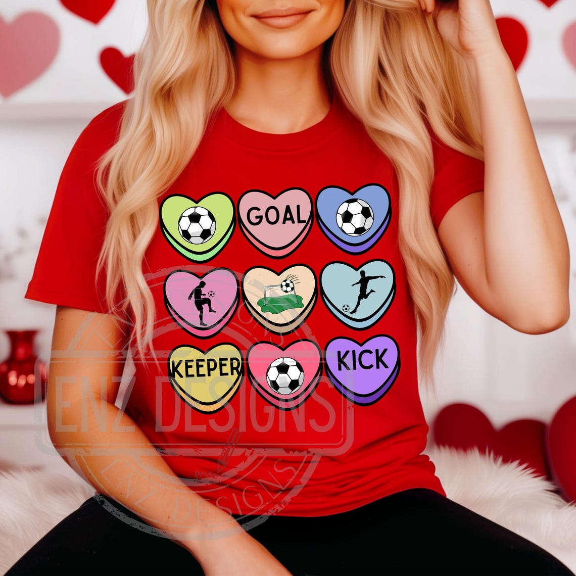 Soccer Hearts Png, Valentine Soccer PNG, Valentines Day Soccer Png ...