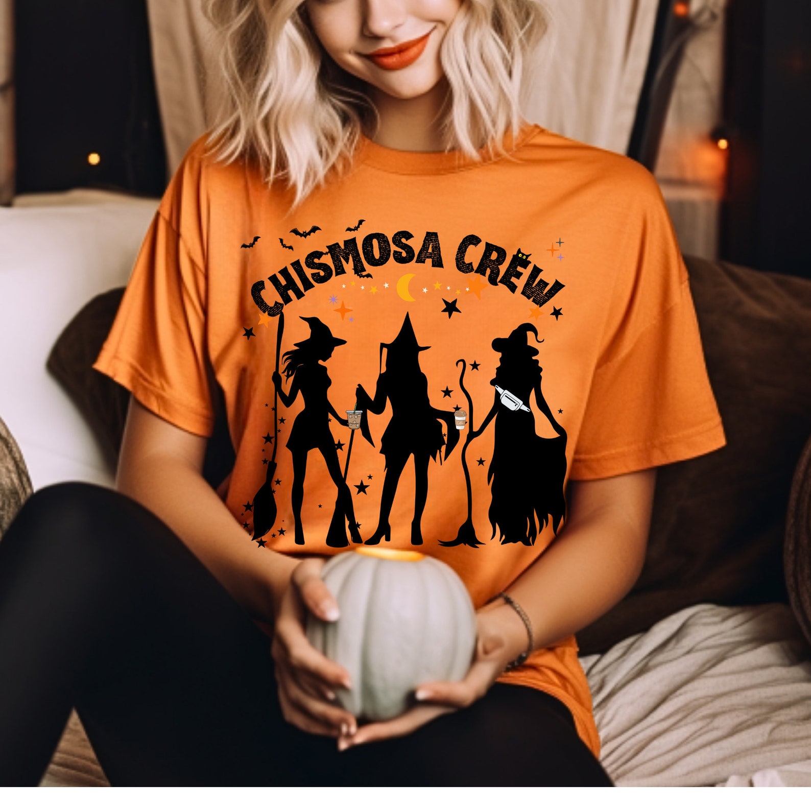 Chismosa Crew PNG, Comadre Crew Halloween, Funny Bruja, Trendy Witch ...