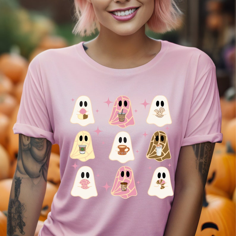 Spooky Conchas PNG, Mexican Ghost Png, Mexican Conchas Ghost, Halloween ...