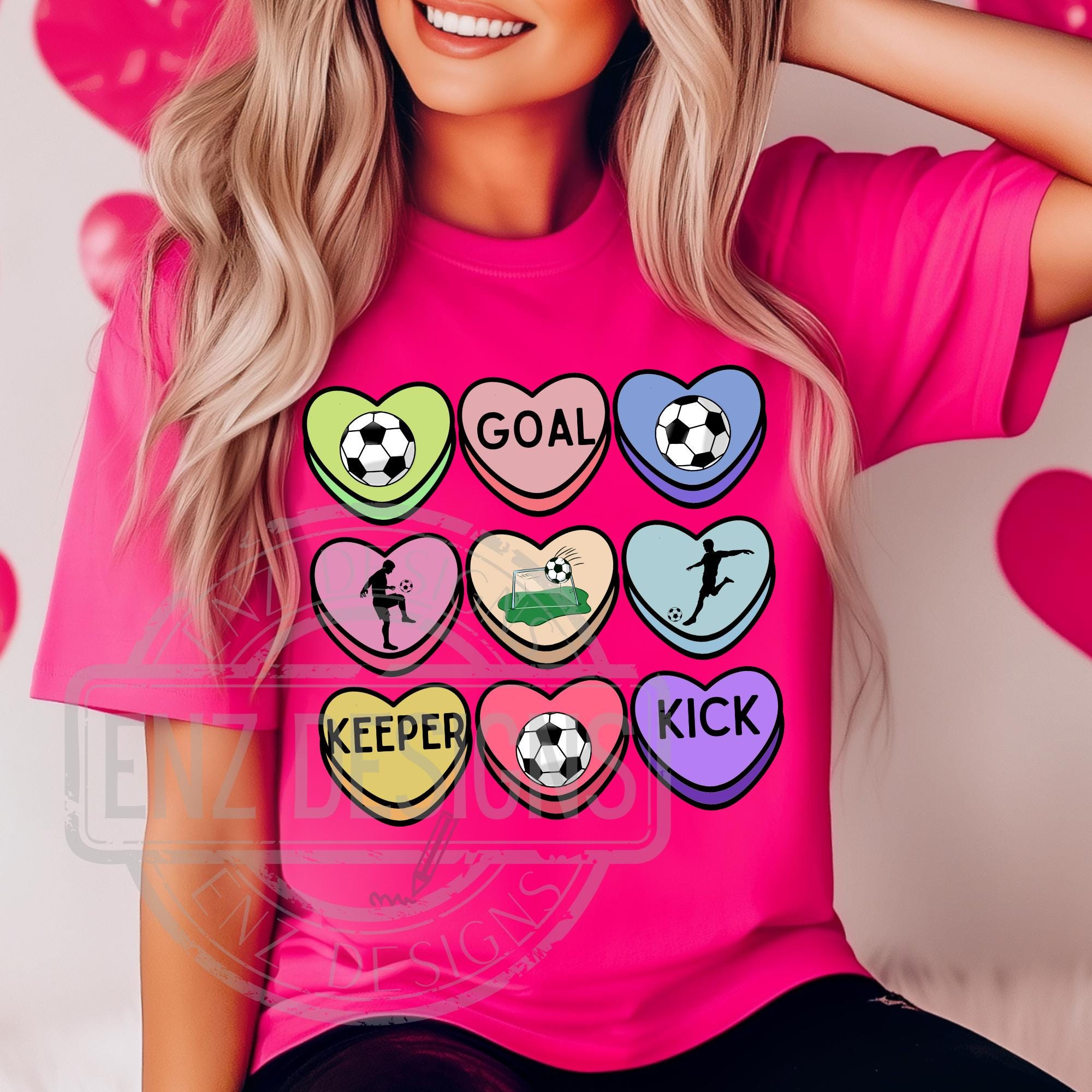 Soccer Hearts Png, Valentine Soccer PNG, Valentines Day Soccer Png ...