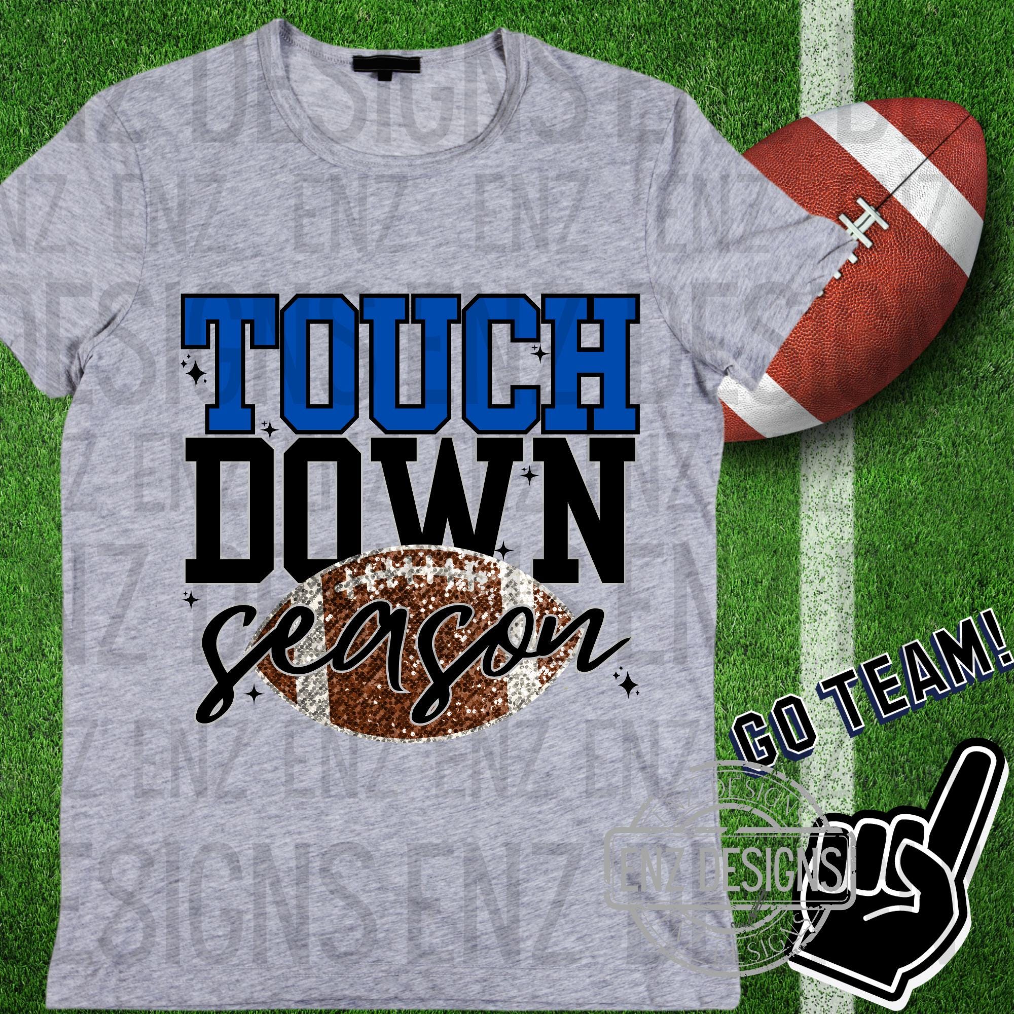 Touch Down Png, Football Png, Game Day, Touchdown, Football, Png, Pdf ...