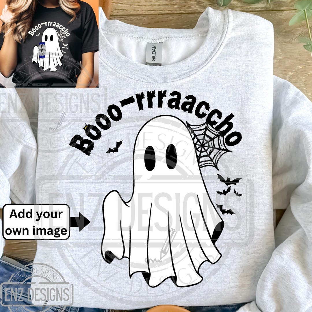 Boo Rracho PNG, Boo Rracho With Blank Space PNG, Cute Ghost With Beer ...