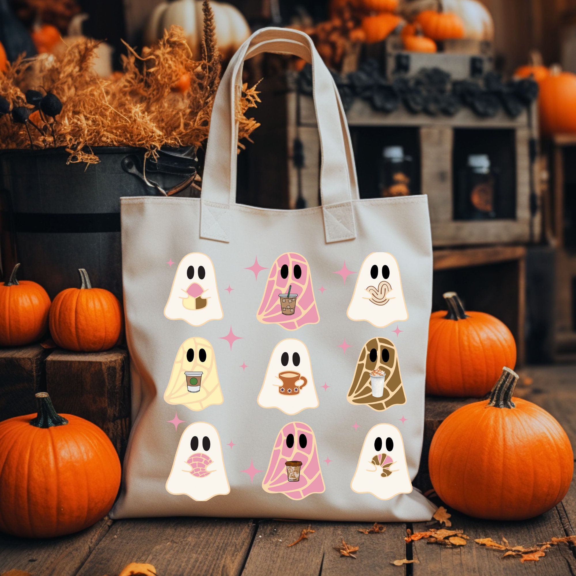 Spooky Conchas PNG, Mexican Ghost Png, Mexican Conchas Ghost, Halloween ...