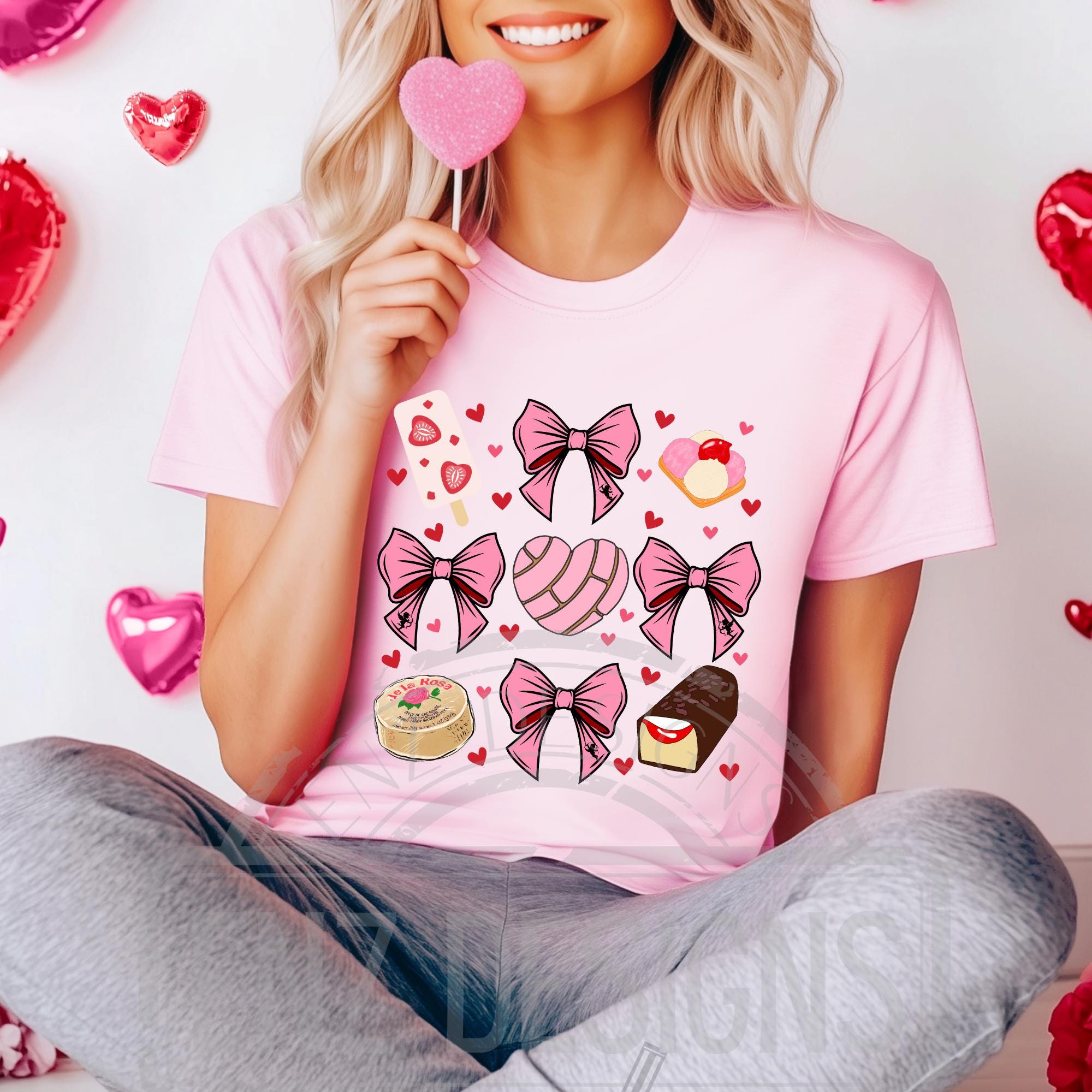 Valentine Concha Pan Dulce PNG, Funny Mexican Bread Lover PNG ...