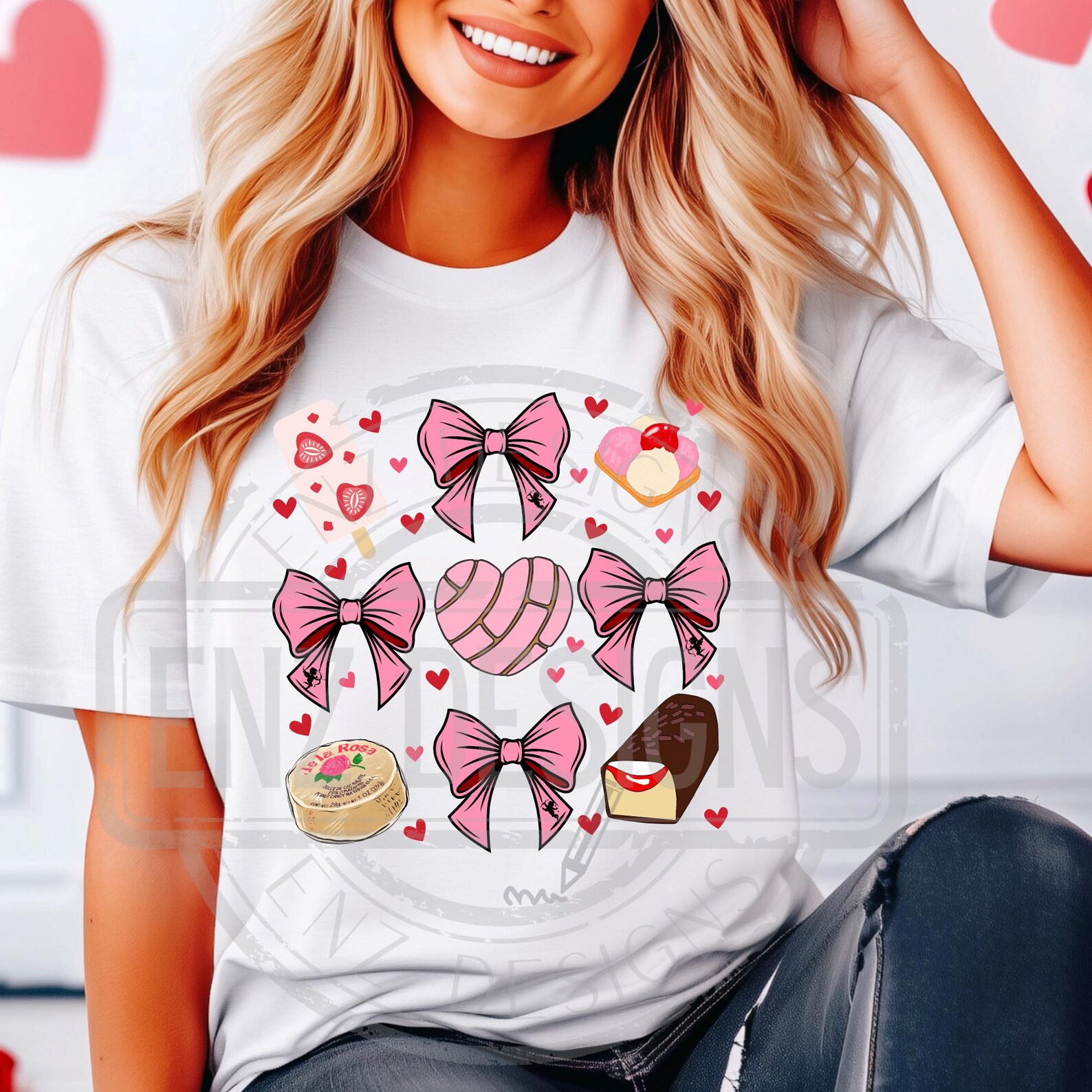 Valentine Concha Pan Dulce PNG, Funny Mexican Bread Lover PNG ...