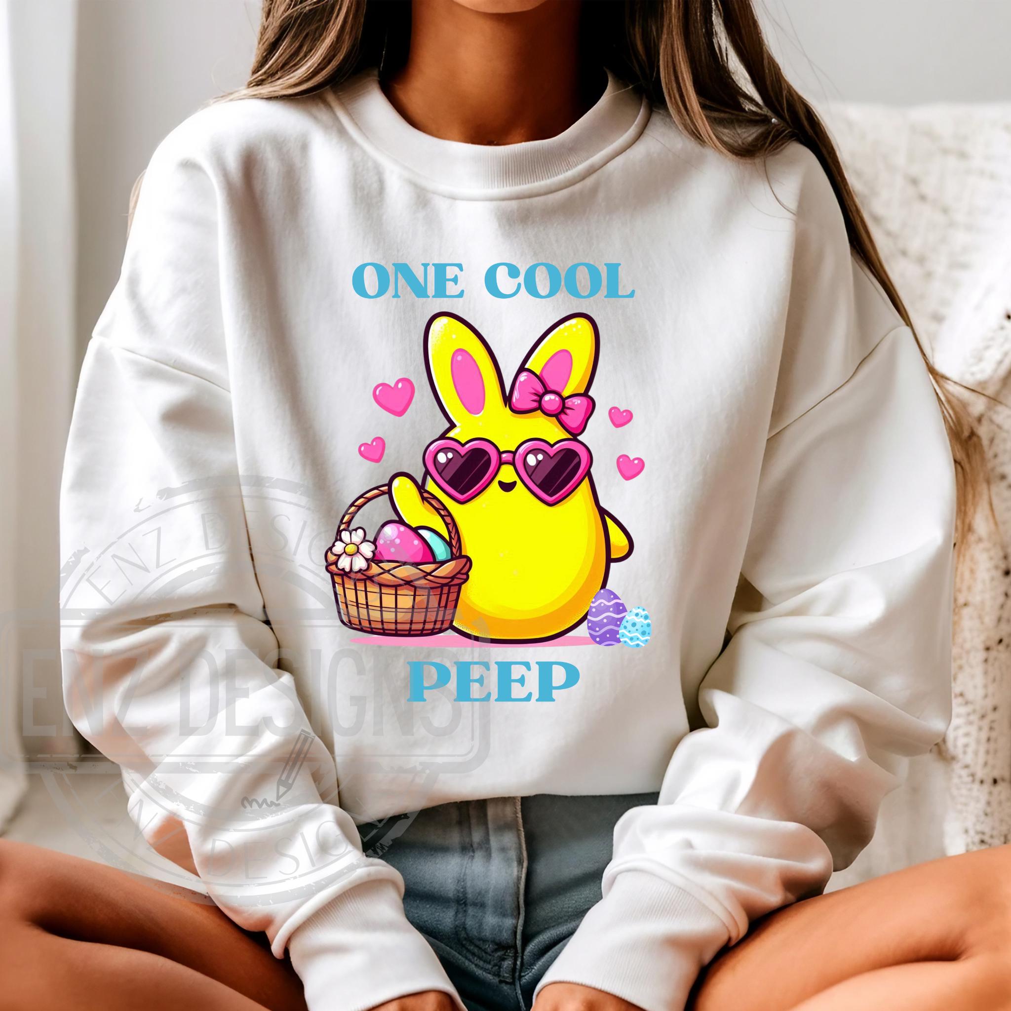 One Cool Peep Png, Peeps PNG, Cute Girly Peep Png, Easter Peeps Png ...