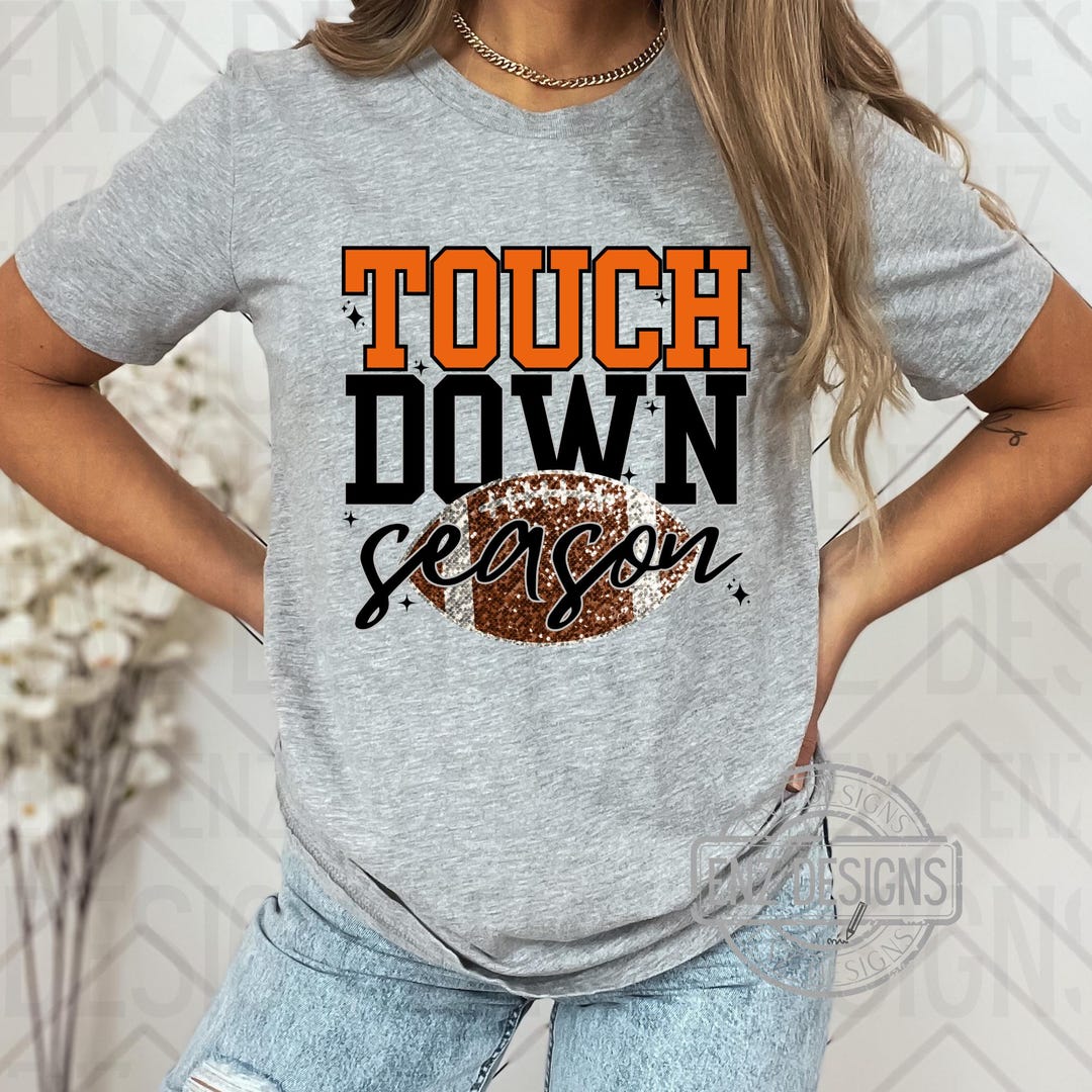 Touchdown Football Season PNG, Game Day Clipart (digital Download) - Etsy