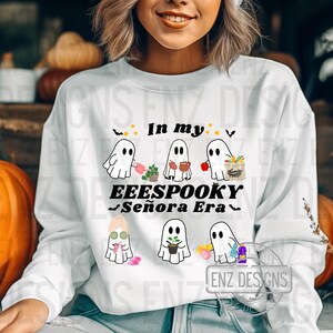 Senora Era PNG, Halloween Png, Funny Ghost, Trendy Senora, Ghost ...