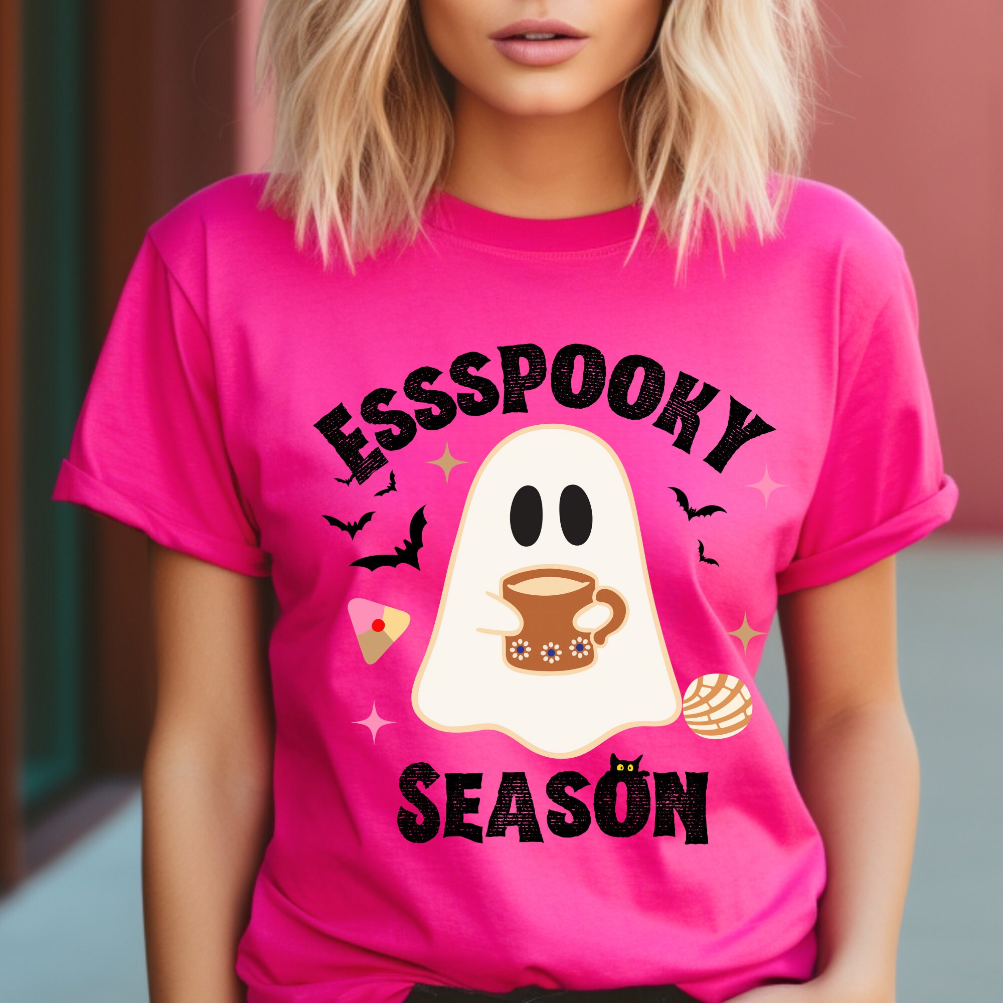 Spanish Halloween Ghost PNG, Spooky Season Shirt Design (digital ...