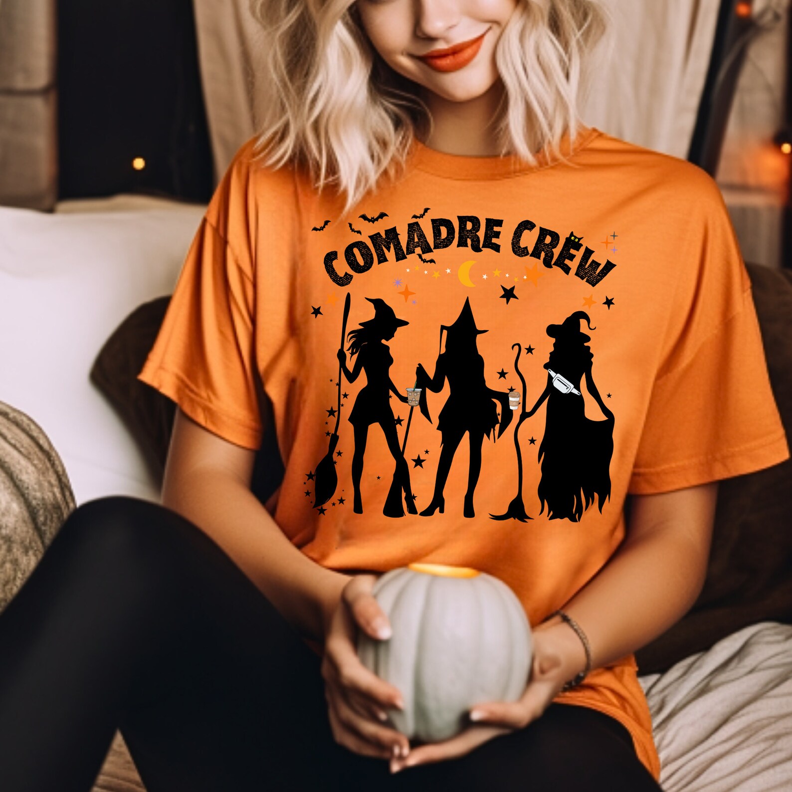 Comadre Crew PNG, Halloween Png, Funny Bruja, Trendy Witch, Witch ...