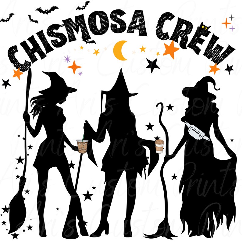 Chismosa Crew PNG, Comadre Crew Halloween, Funny Bruja, Trendy Witch, Witch Friends Witch Crew ...
