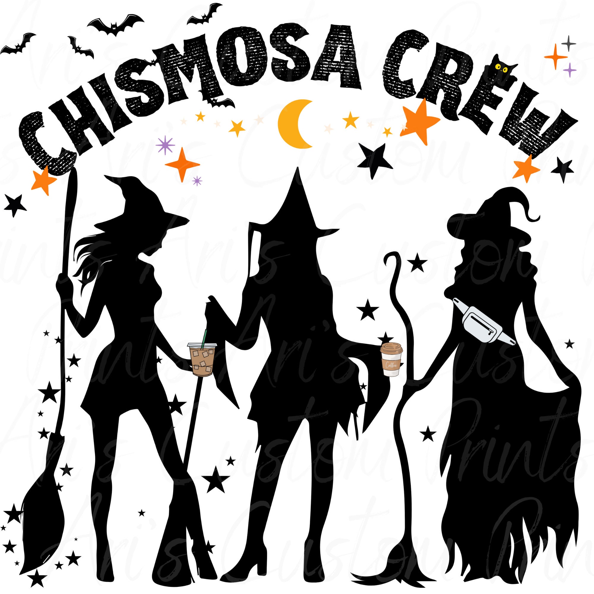 Chismosa Crew PNG, Comadre Crew Halloween, Funny Bruja, Trendy Witch ...