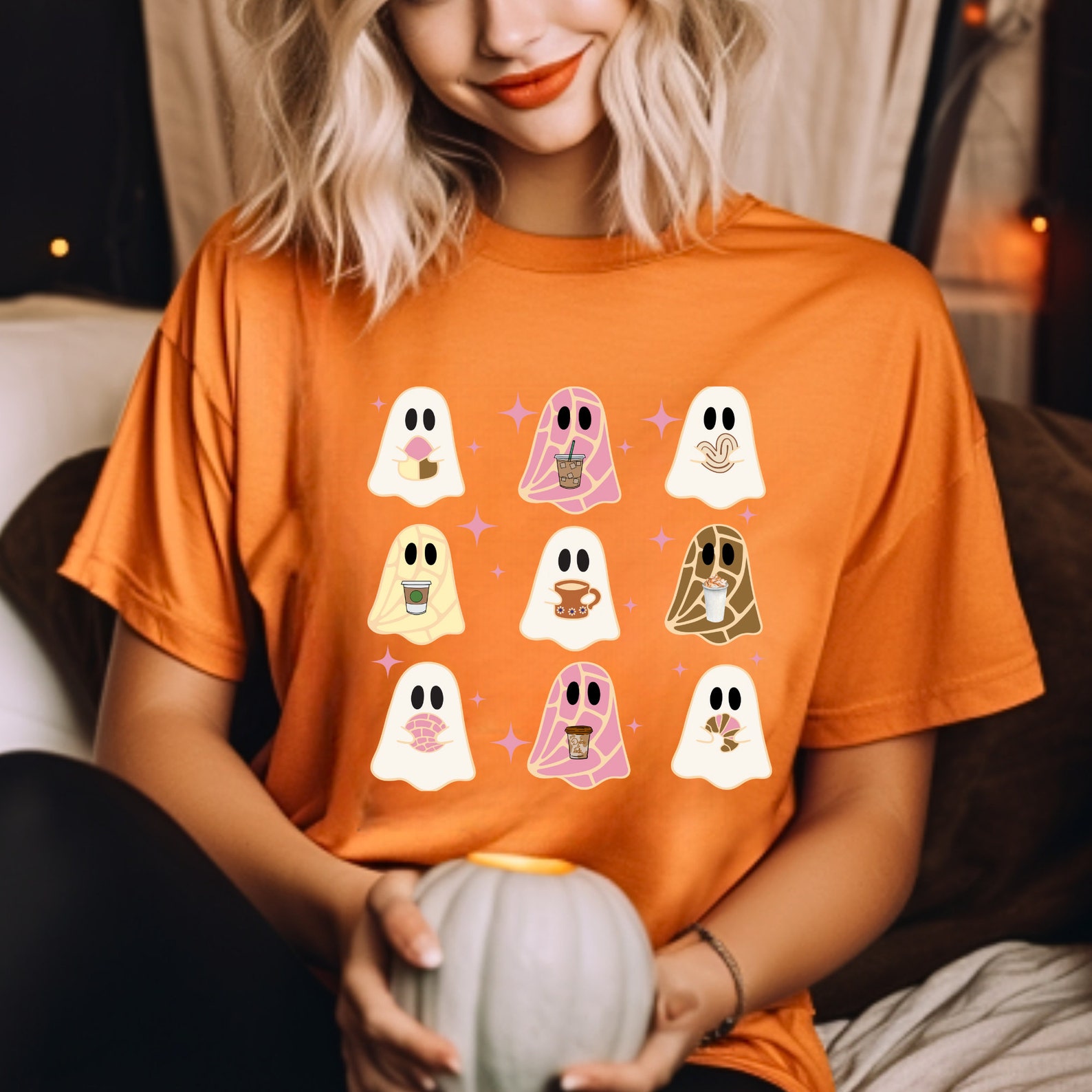 Spooky Conchas PNG, Mexican Ghost Png, Mexican Conchas Ghost, Halloween ...