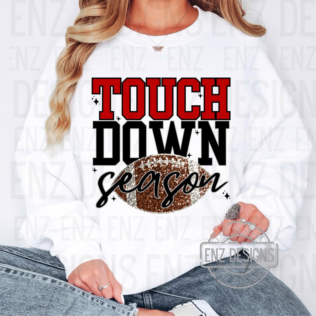 Touch Down Png, Football Png, Game Day, Touchdown, Football, Png, Pdf ...