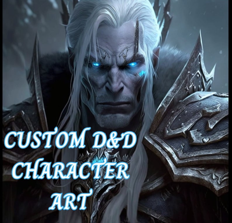 Dnd Character Creation, Custom Dungeons and Dragons Character, AI Art ...