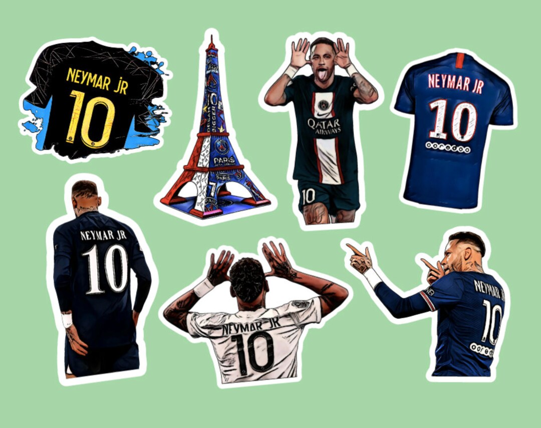PSG Neymar Jr Paris Saint Germain Brazil Soccer Football - Etsy Finland