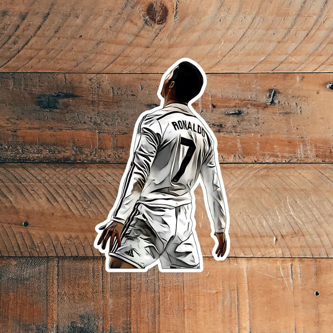 Illustration Realistic Cartoon Soccer Football Vinyl Glossy Matte ...