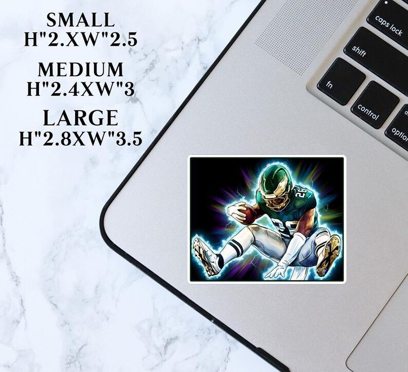 Illustrated Realistic Cartoon Style Football Stickers Glossy Matte ...