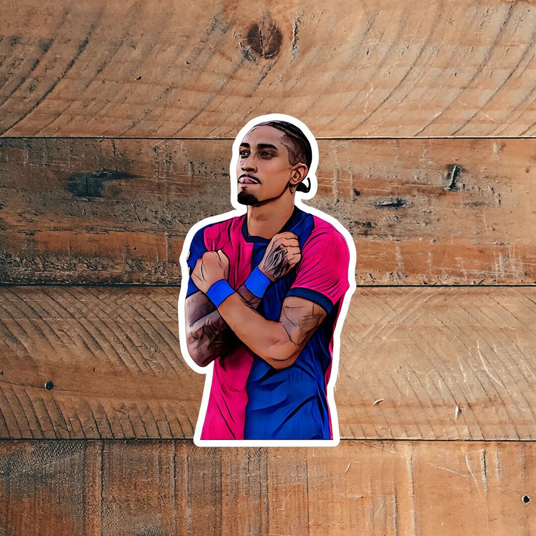 Soccer Futbol Stickers Spanish Football Spain Futbol Striker Raphinha ...