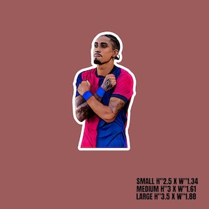 Soccer Futbol Stickers Spanish Football Spain Futbol Striker Raphinha ...