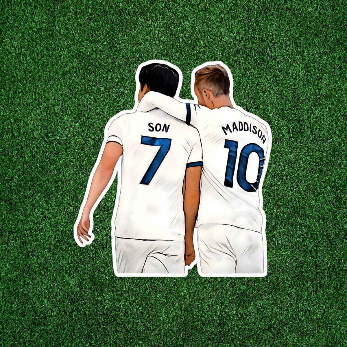 Illustrated Realistic Cartoon Style Soccer Football Waterproof Stickers ...