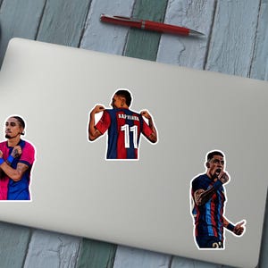 Soccer Futbol Stickers Spanish Football Spain Futbol Striker Raphinha ...
