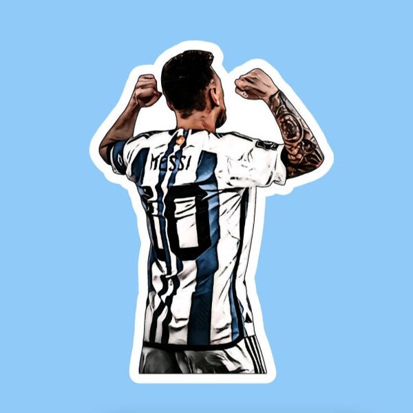 Messi Decal - Etsy UK