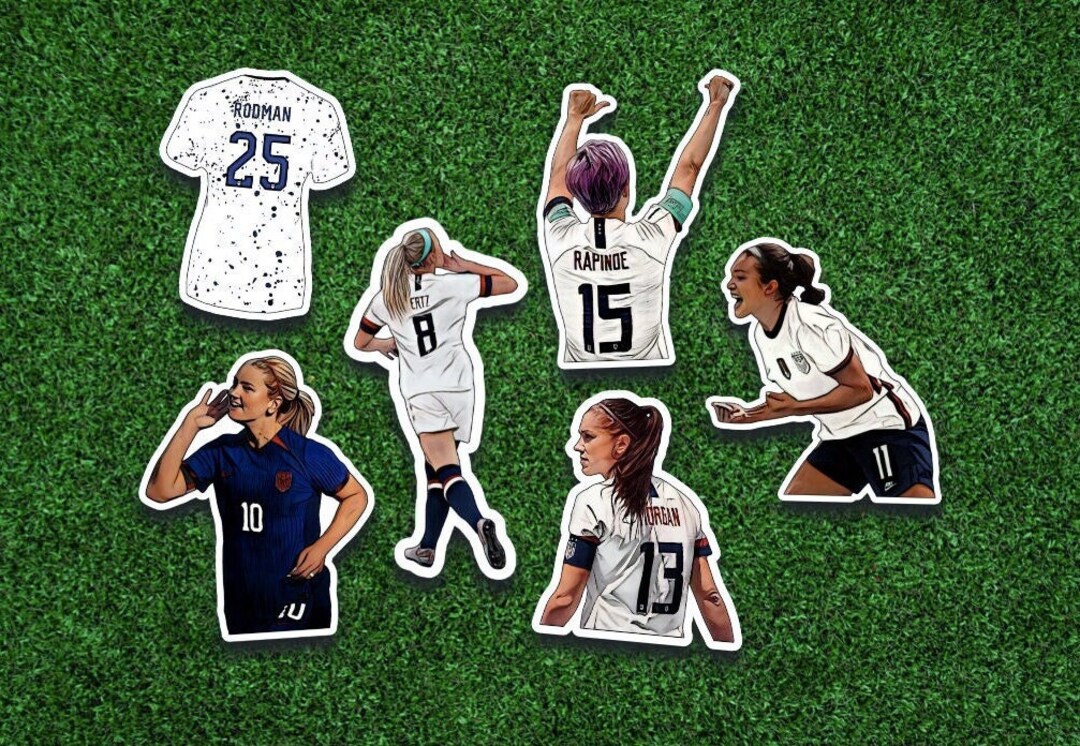 USWNT US Womens Soccer Players Morgan Ertz Horan Smith World Cup Soccer ...