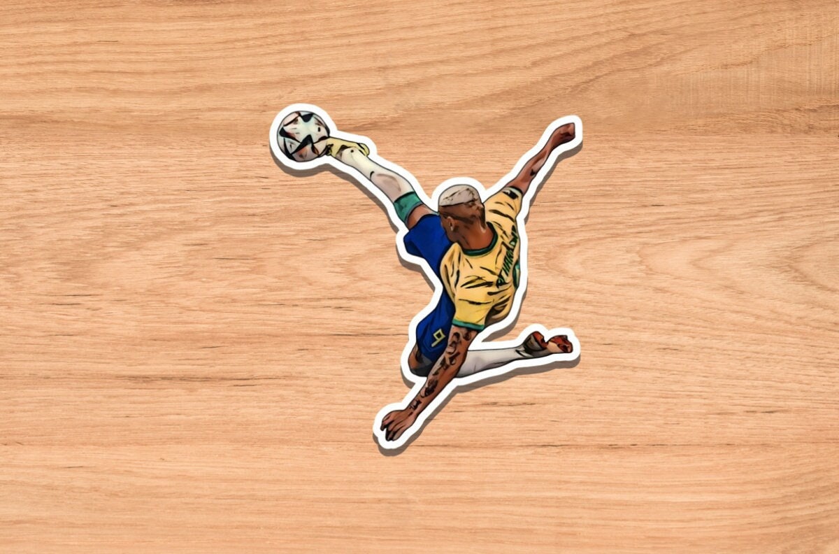 Soccer Football Brazil Futbol World Cup Champions Premier Decal Patch ...